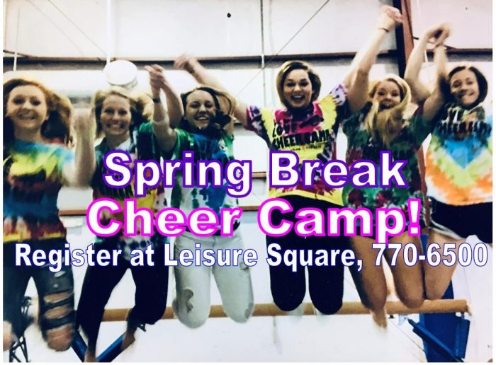COVB Recreation Department’s Spring Break Cheer Camp – Indian River ...