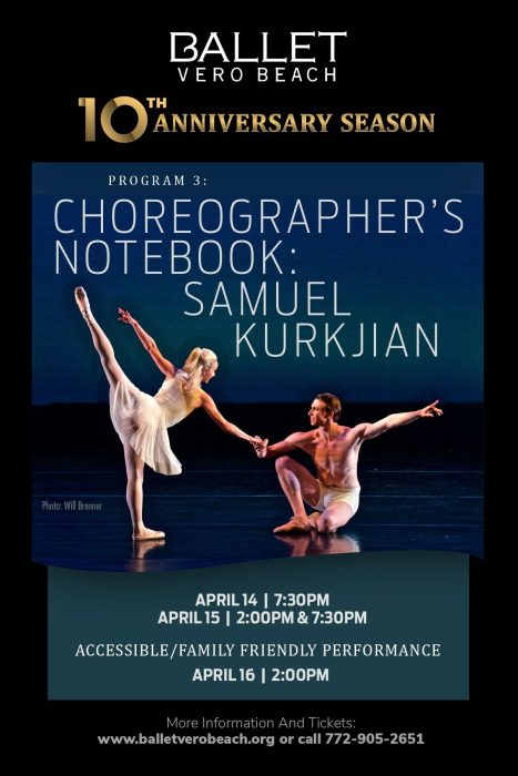 Also from Ballet VB: Choreographer’s Notebook – Indian River Guardian