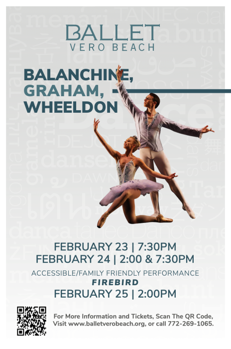 Ballet VB announces: Balanchine, Graham, Wheeldon – Indian River Guardian